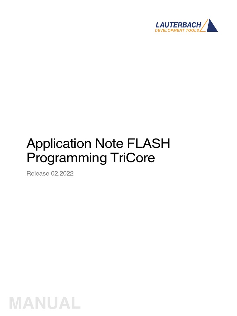 Manual: Application Note Flash Programming Tricore | PDF | Error Detection And Correction ...