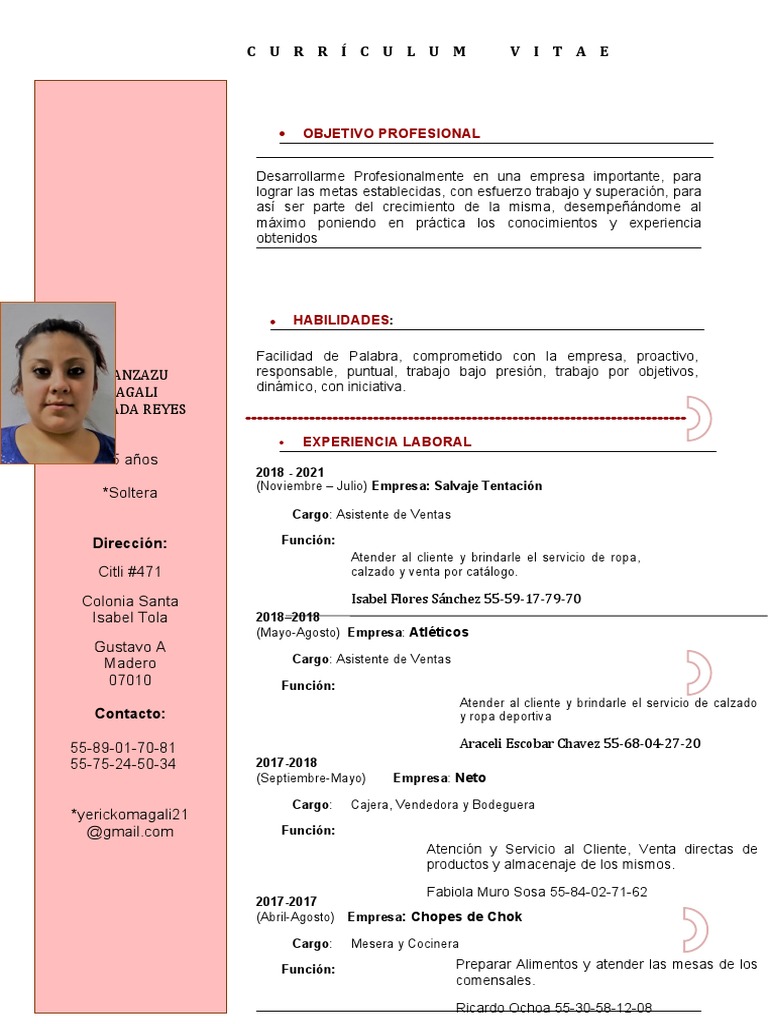 CV Magali | PDF