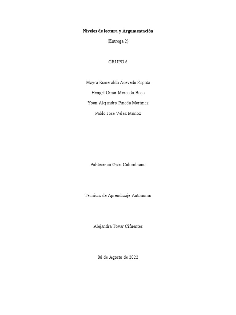 Mapa Conceptual San Basilio de Palenque - Grupo 6 | PDF | Colombia