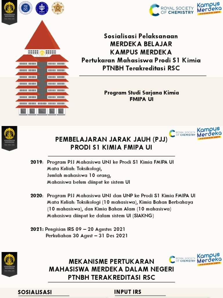 Mata Kuliah MBKM PTNBH-RSC - Ui | PDF