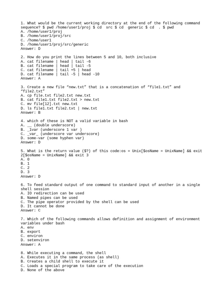 Linux Admin | PDF | Shell (Computing) | Parameter (Computer Programming)