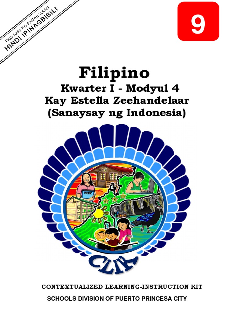 Filipino9 - q1 - Mod4 - Kay Estella Zeehandelaar Sanaysay NG Indonesia ...