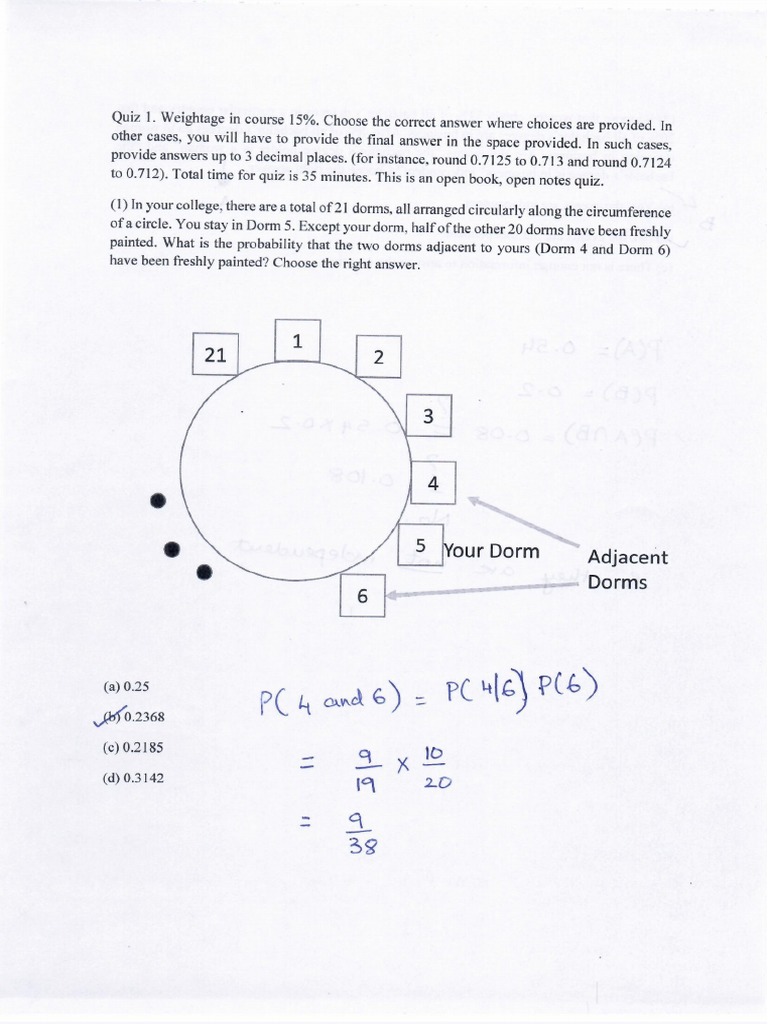 QM-1A Quiz 1 2020 | PDF