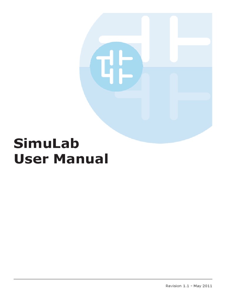 Simulab User Manual: Revision 1.1 - May 2011 | PDF | Simulation | Programmable Logic Controller