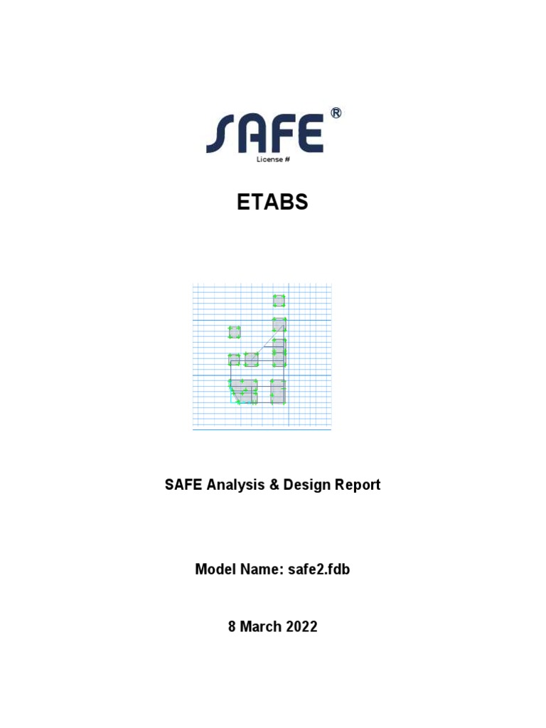 Safe Footing Report Pdf Beam Structure Concrete