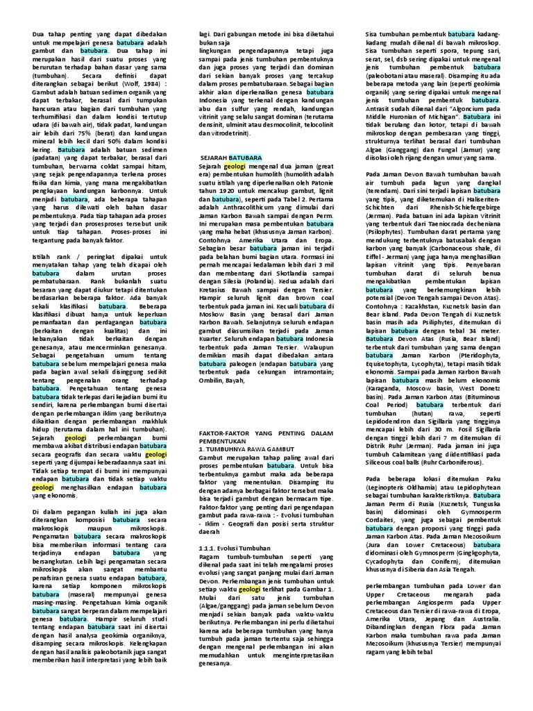 Geobaba Bahan Uts 1 | PDF