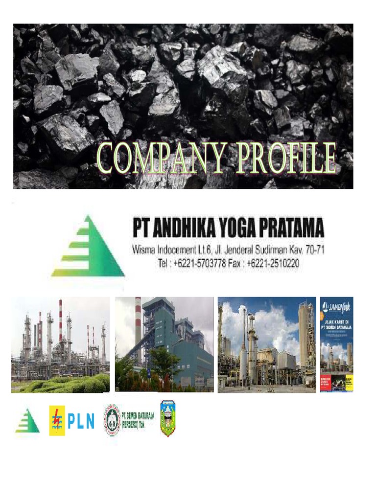 01 COMPANY PROFILE SUPPLY PLN & PT. SBR Tbk. | PDF | Mineralogy | Heavy ...