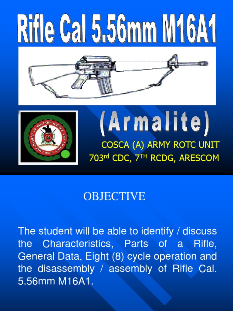 Cosca (A) Army Rotc Unit 703 CDC, 7 RCDG, Arescom: RD TH | Download ...
