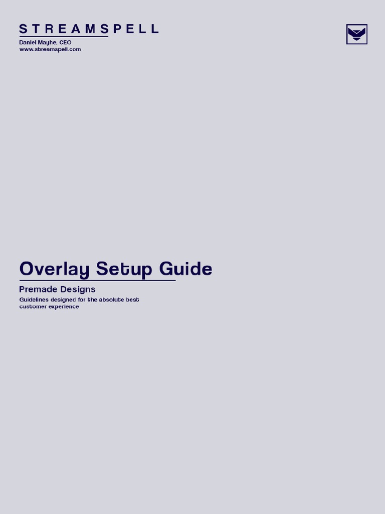 Overlay Setup Guide Pdf