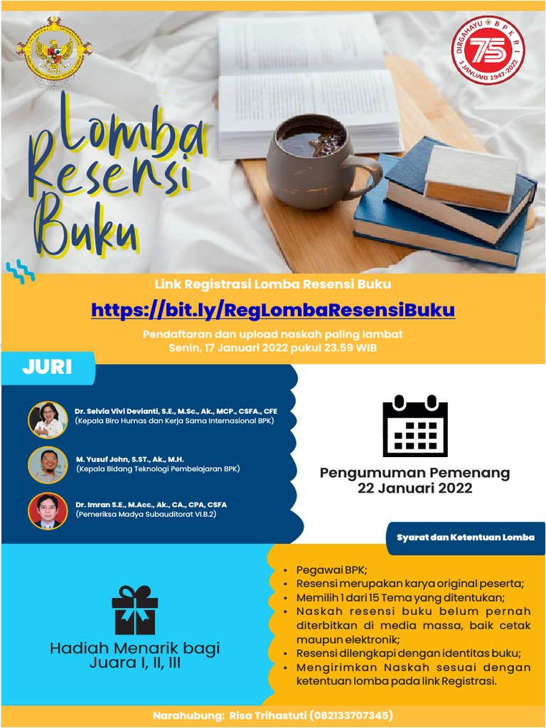 Flyer Lomba Resensi Buku2 | PDF