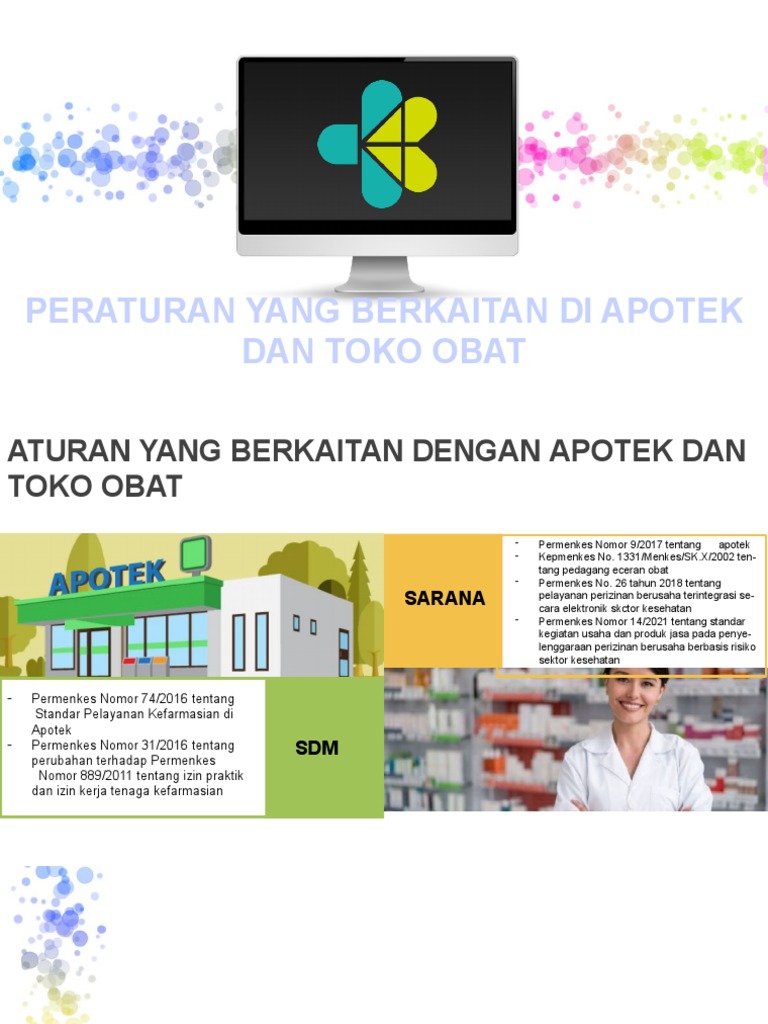 PERATURAN APOTEK DAN TOKO OBAT | PDF