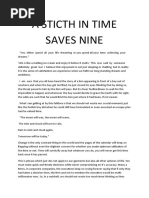 Punctuality Vs Procrastination | PDF | Procrastination | Professional ...