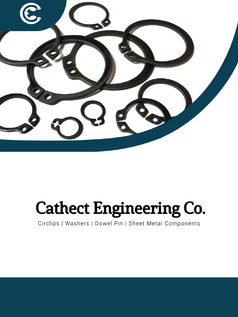 Circlips - Washers - Dowel Pin - Sheet Metal Components | PDF ...