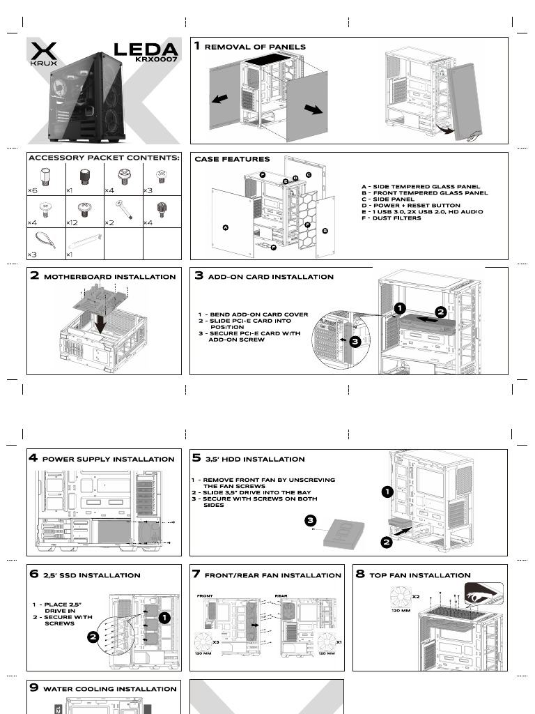 KRUX Leda Manual | PDF