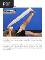 Exercises For Intoeing | PDF