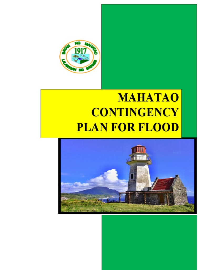 Mahatao Contingency Plan For Flood | PDF