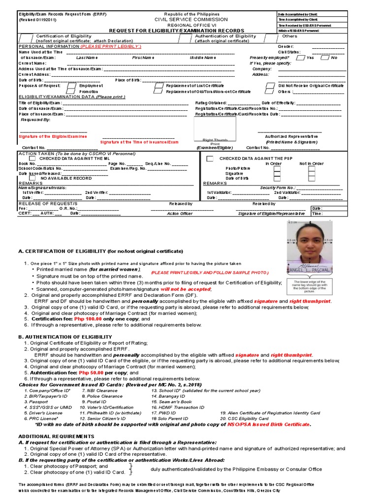 IRMO - ERRF - Revision 4.0 - ERRF - Updated | PDF | Identity Document ...