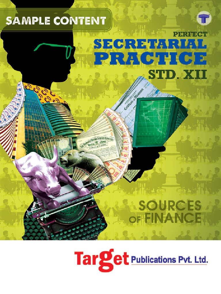 STD 12th Secretarial Practice Notes Commerce MH Board | PDF | Debenture ...