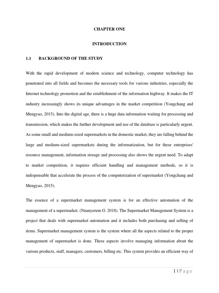 Supermarket Management System | PDF | World Wide Web | Internet & Web