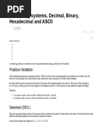 ASCII Control Characters | PDF | Latin Alphabet | Notation
