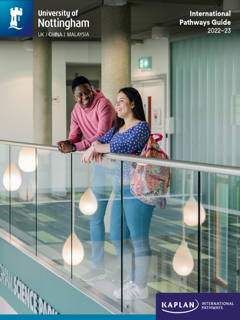 University of Nottingham International Pathways Guide | PDF | Academic ...
