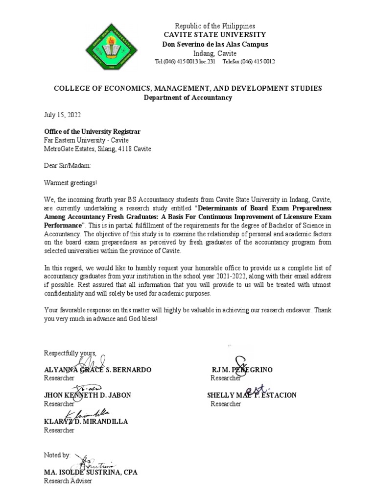 letter of request | PDF