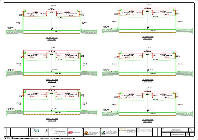 Cross Section VUP-212+995 Cross Section VUP-227+032: FP Project ...