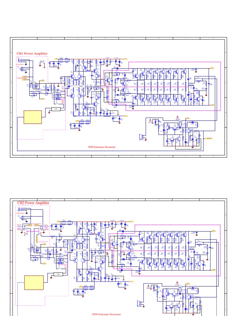 Samson s500 Schematics | PDF