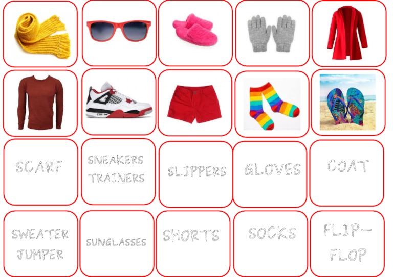 Memory Game Clothes Part 2 2022 | PDF