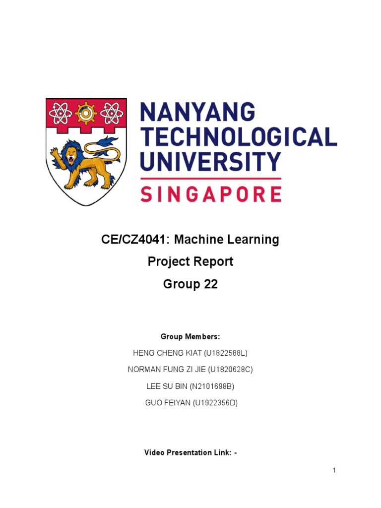 cz4041 Project Final Report Nyc Taxi Fare Prediction | PDF ...