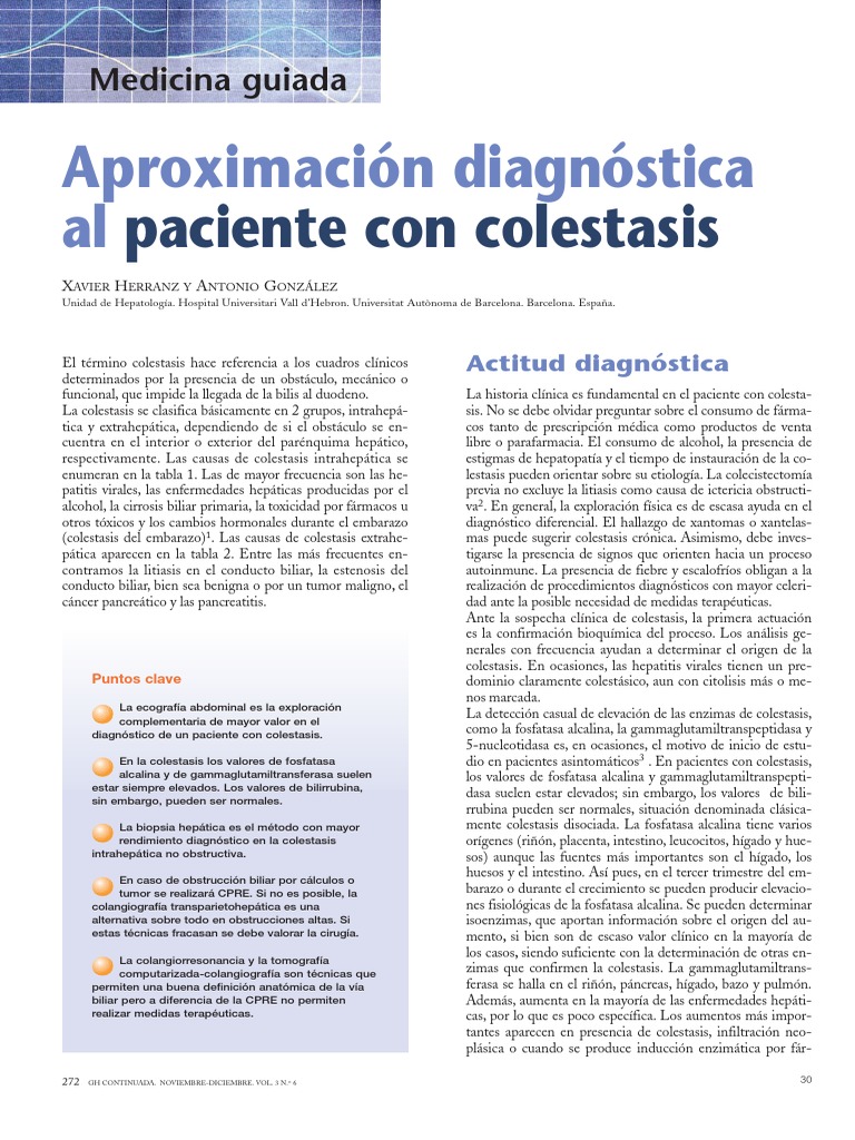Colestasis | PDF | Hepatitis | Cirrosis