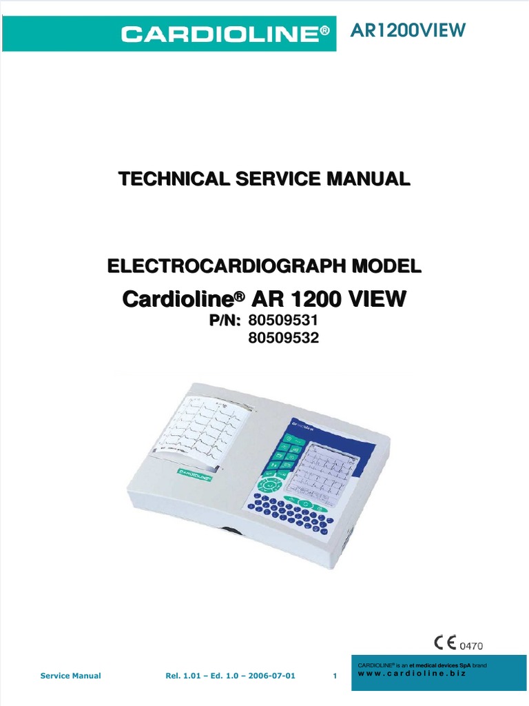 Ar 1200 Service Manual | PDF | Power Supply | Mains Electricity