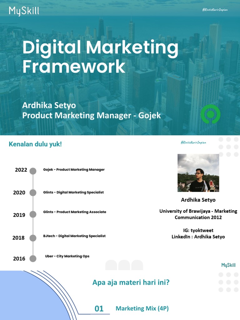 Digital Marketing Framework | Download Free PDF | Digital Marketing | Search Engine Marketing