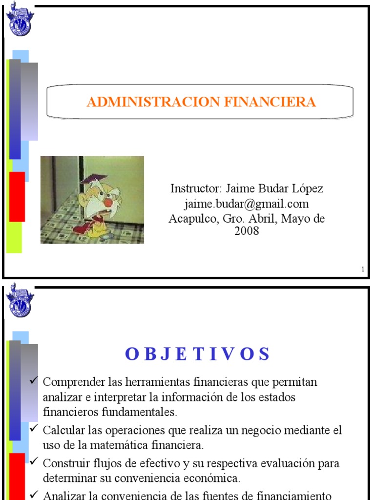 Admon Financiera | PDF | Contabilidad | Estado de resultados