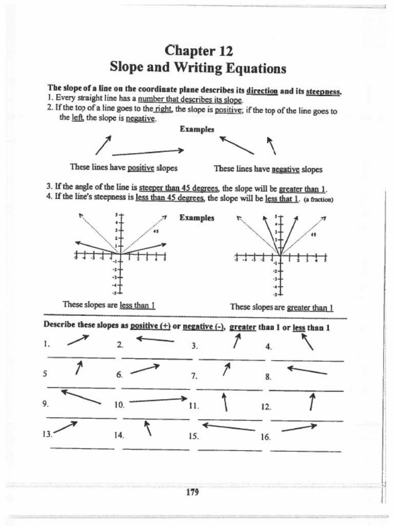 Slope Packet | PDF