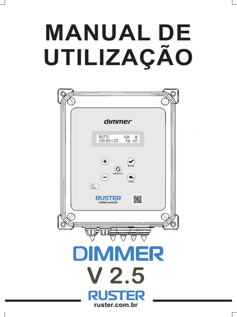 Manual Dimmer v2.5 Ruster 2021 | PDF | Engenharia Elétrica | Bens ...