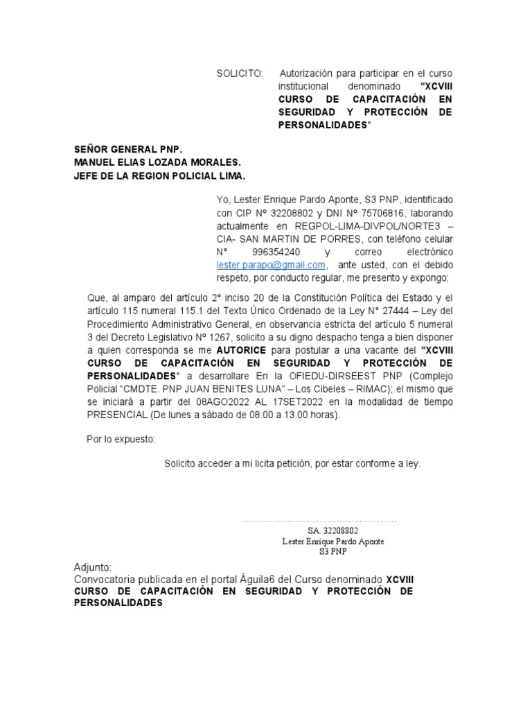 SOLICITO | PDF