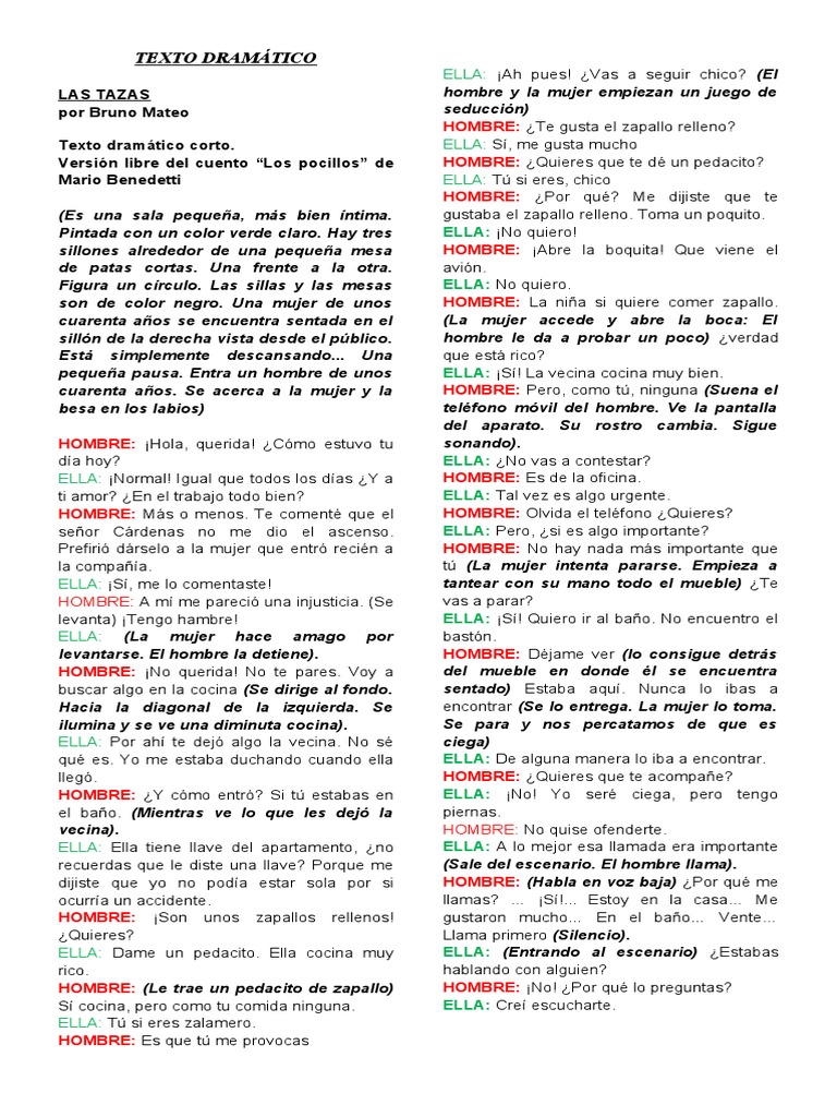 Texto Dramatico | PDF | Novela negra, policíaca y suspenso