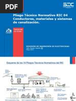 Pliego Técnico Normativo RIC #04 | PDF