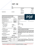 EJCDC Pay Application Excel Guide | PDF | Spreadsheet | Business