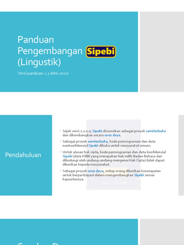 Panduan Pengembangan Sipebi 1.1 | PDF | Komputer