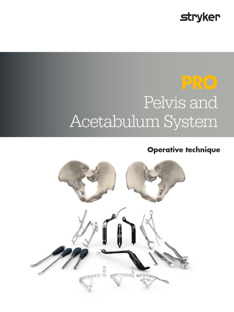 Pelvis and Acetabulum System: Operative Technique | PDF | Pelvis | Surgery