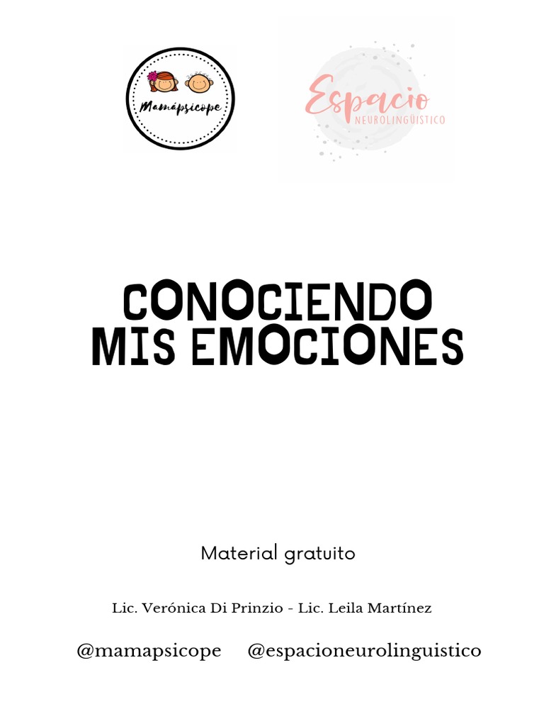 Conociendo Mis Emociones | PDF