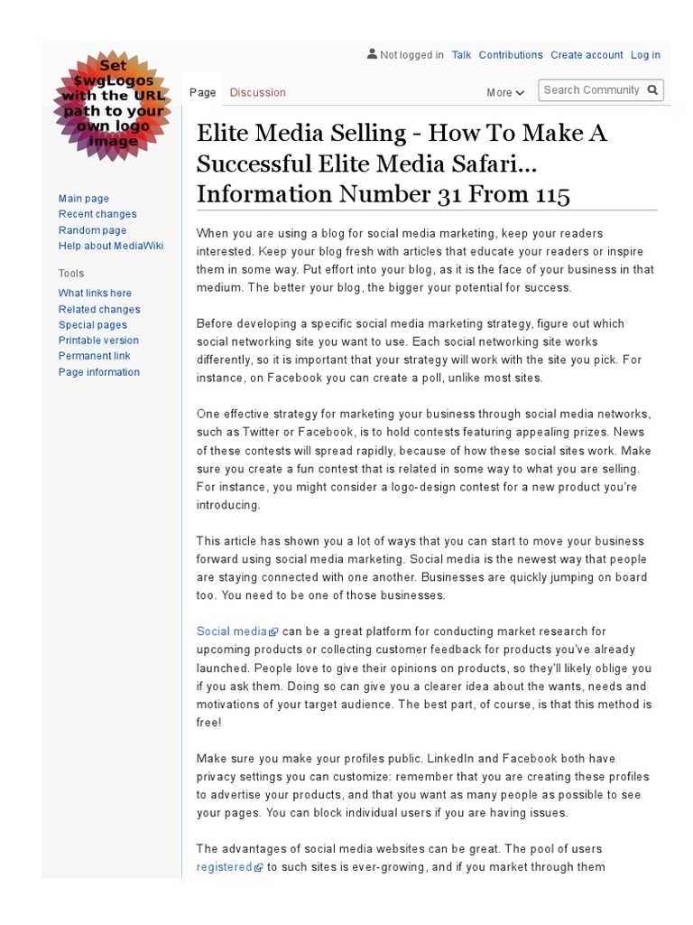 Www-itguyclaude-com-wiki-Elite Media Selling - How To Make A Successful ...