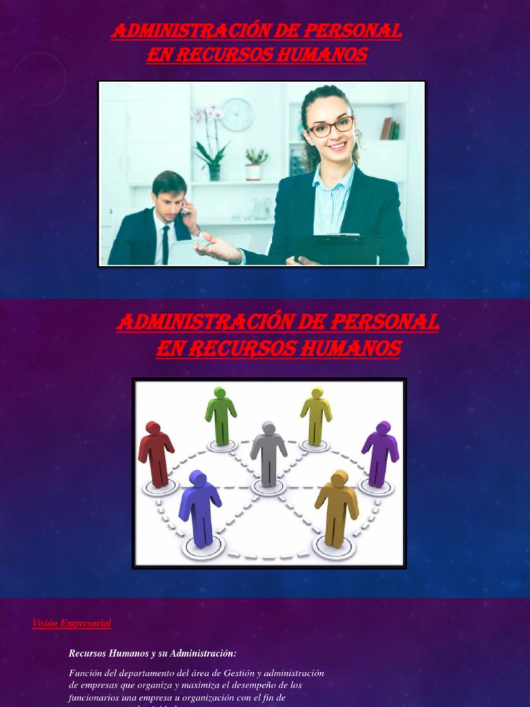 Administración de Personal | PDF | Gestión de recursos humanos ...