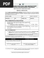 Medical Fitness Certificate - ANNEXURE H | PDF