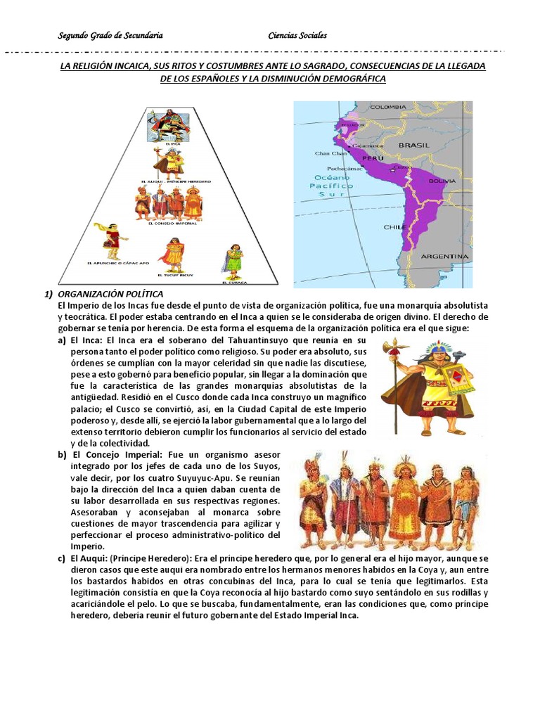 La Religión Incaica, Sus Ritos y Costumbres Ante Lo Sagrado ...