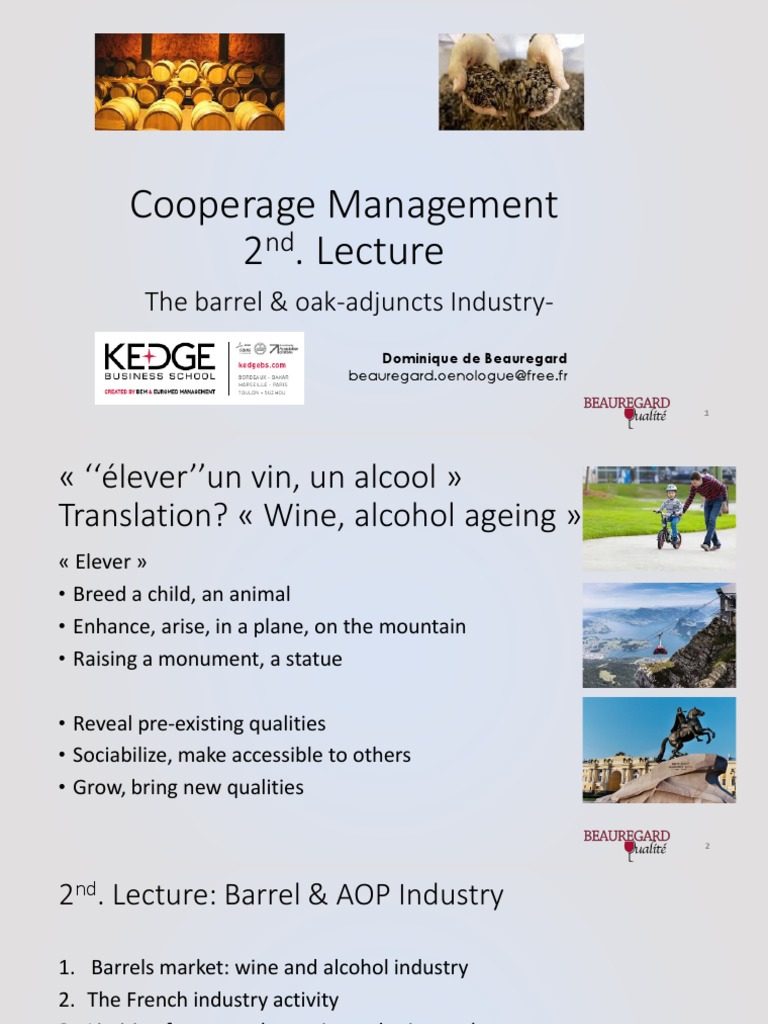 The Barrels & AOP Industry 2021 | PDF | Barrel | Alcoholic Drinks