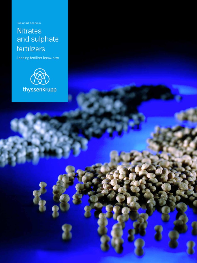Nitrates and Sulphate Fertilizers: Leading Fertilizer Know-How | PDF ...