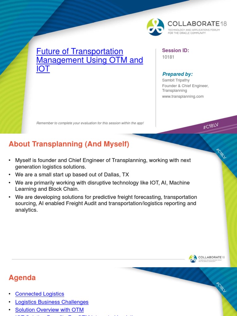 10181-Future of Transportation Management Using OTM and IOT ...